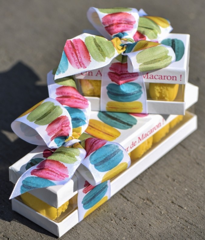 Boîte à macarons en carton pour 8 macarons x 1