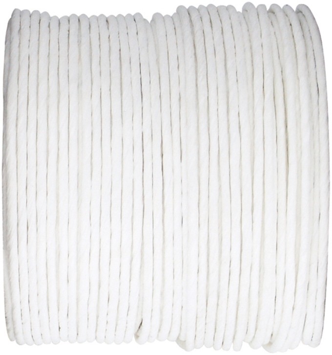 Cordon papier blanc laitonné 20 M : Cordon Paper cord Corde Cordelette