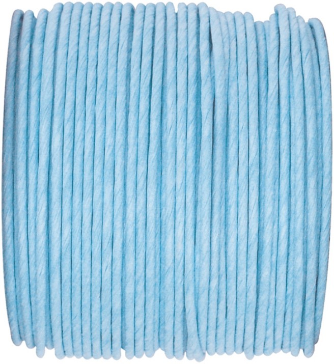 Cordon papier bleu ciel laitonné 20 M Cordon Paper cord Cordelette