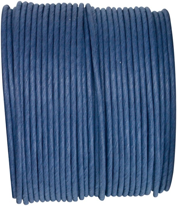 Cordon papier bleu marine laitonné 20 M Cordon Paper cord Cordelette