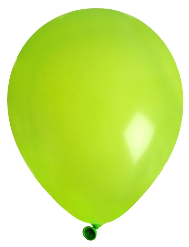 Ballons en latex vert 23 cm x8 : Ballon vert anis Ballons de baudruche